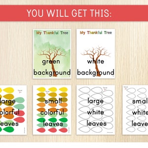 Thankful Tree - Gratitude Tree - DIY Thanksgiving Activity - Give ...