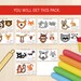 Forest Animals Playdough Mats, Play Dough Activities, Preschool ...