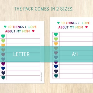 All About My Mom Book, Mother's Day Gift, Birthday, Present for Mom ...