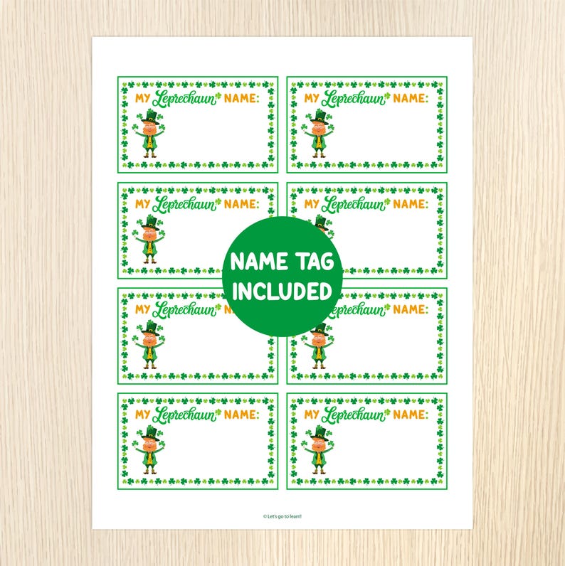 What's Your Leprechaun Name Game - St. Patrick's Day Leprechaun Name ...