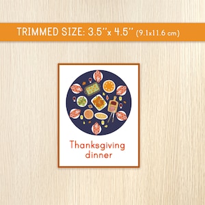 Thanksgiving Vocabulary Flashcards - Thanksgiving Words - 40 Cards ...