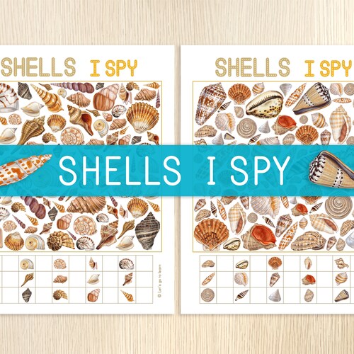 I Spy Animals 10 Seek and Find Games Counting Activity - Etsy