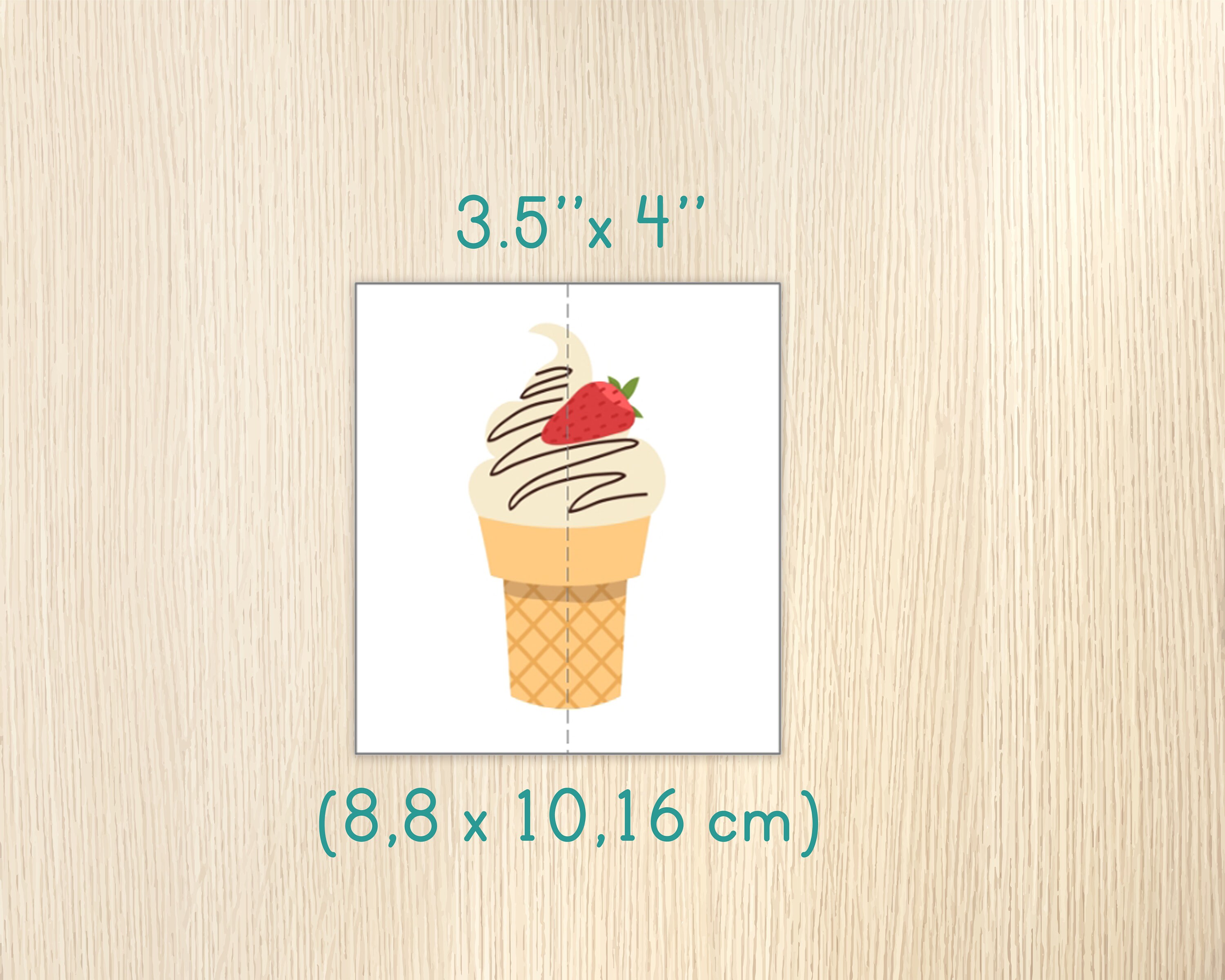 Ice Cream Matching Activity, 52 Puzzles, Popsicles, Toddler & Preschool ...