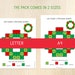 Christmas Snap Cubes Mats, Connecting Cubes Task Cards, Preschool ...
