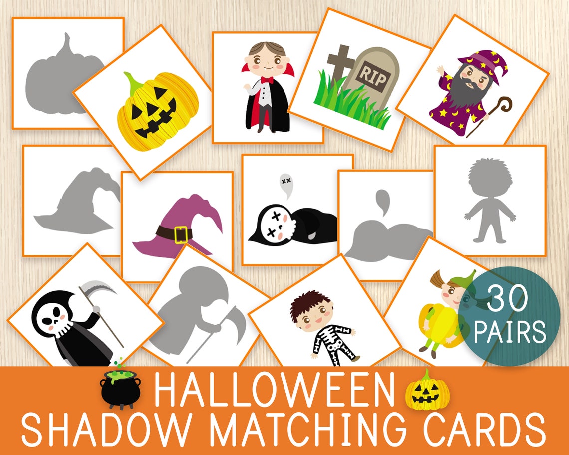 HALLOWEEN BUNDLE Busy Book Pages Coloring Pages Matching | Etsy