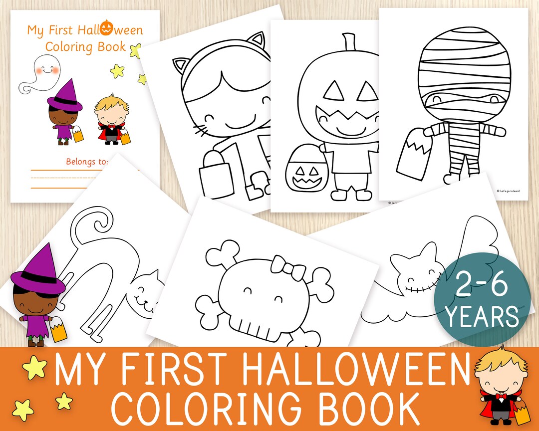 Halloween Coloring Pages, My First Coloring Pages, Halloween Sheets ...