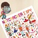 Nutcracker I Spy, Look and Find, Seek and Find, Christmas Game ...