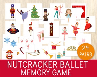 Nutcracker Ballet Tableau Printable Set 3 Different Scenes - Etsy