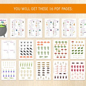 Halloween Potion Making Dramatic Play, Witch Brews Pretend Play ...