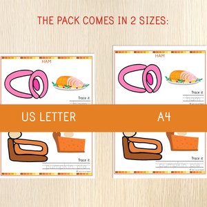 Thanksgiving Feast Playdough Mats, Play Doh Activity, Fall, Autumn ...