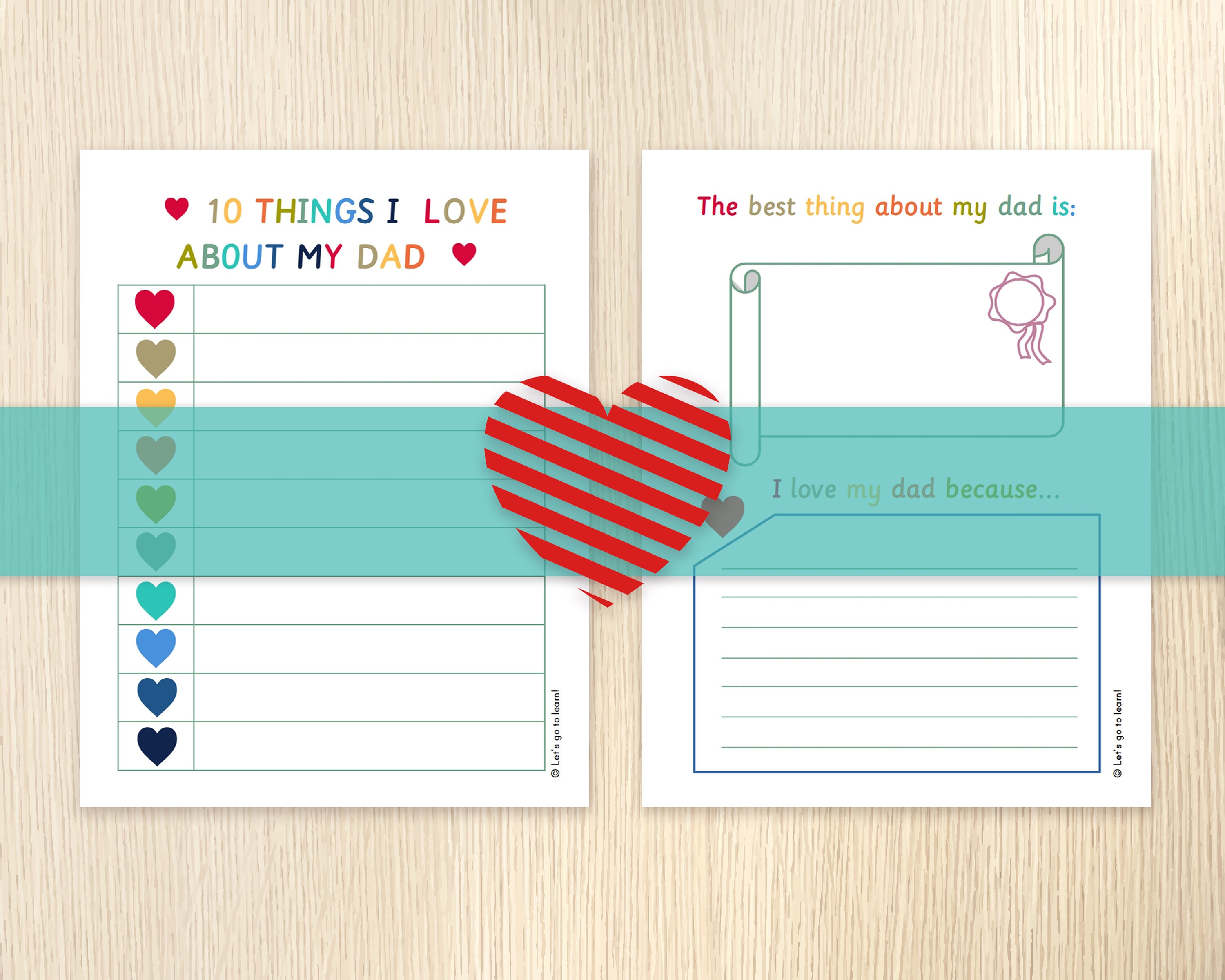 All About My Dad Book, Father's Day Gift, Birthday, Present for Dad ...