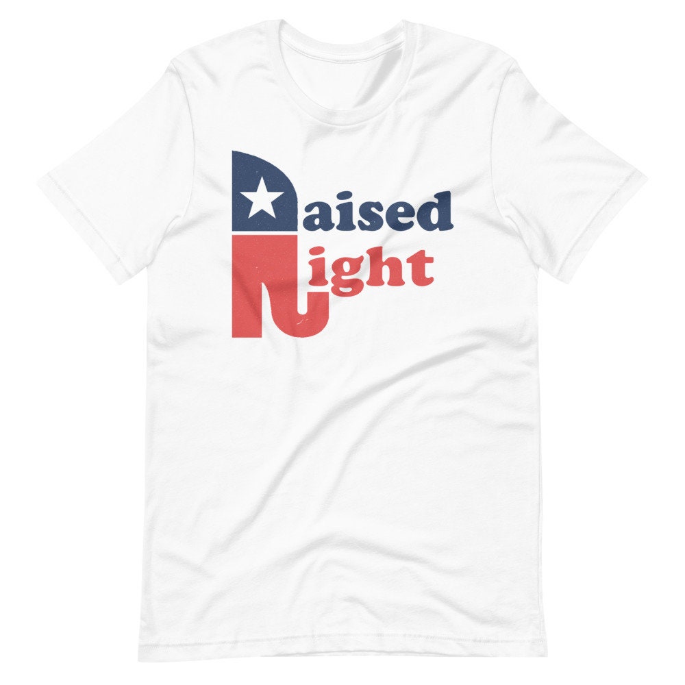 Raised Right Distressed Unisex T-shirt Republican Shirt - Etsy