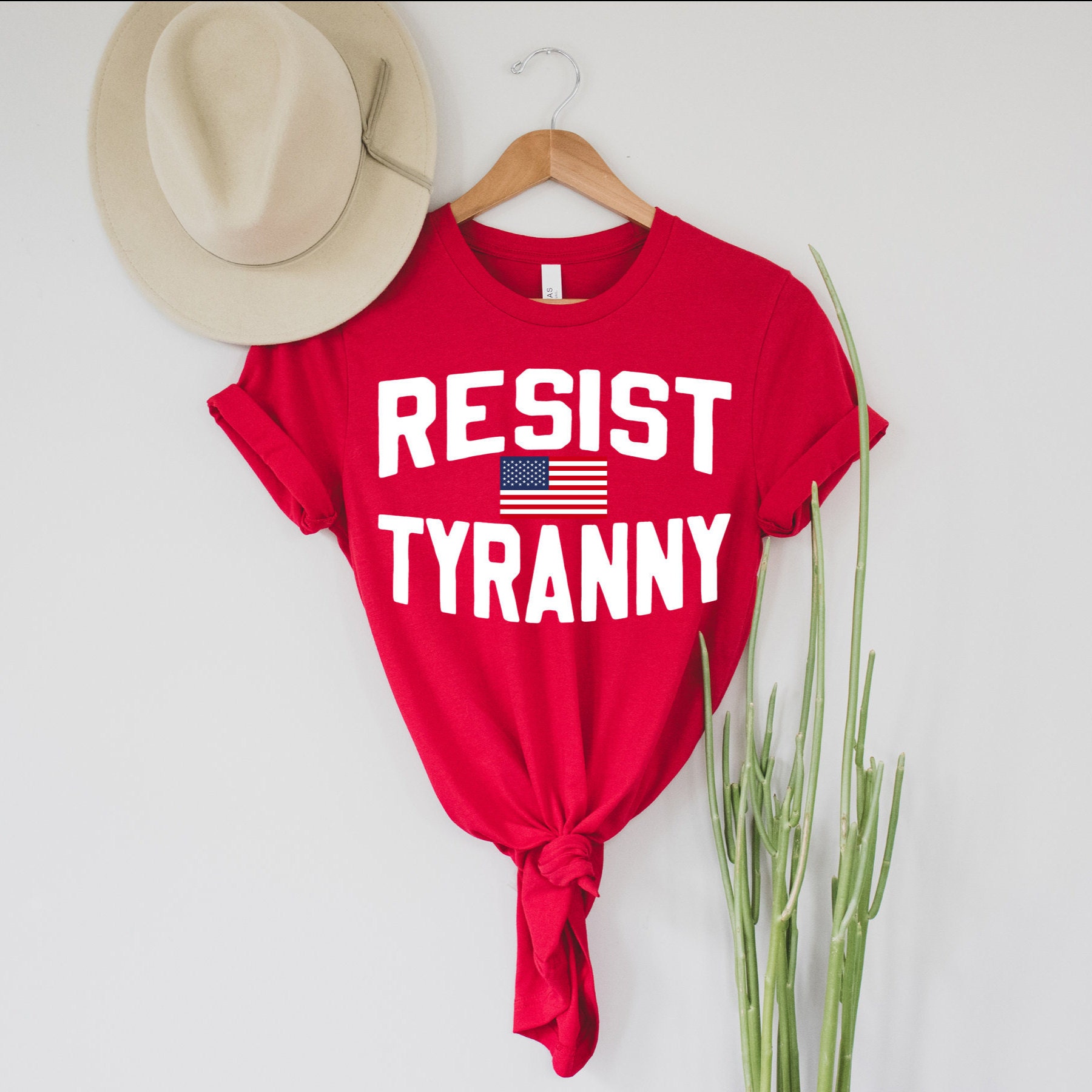 Resist Tyranny Shirt Republican Shirt Conservative Shirt | Etsy