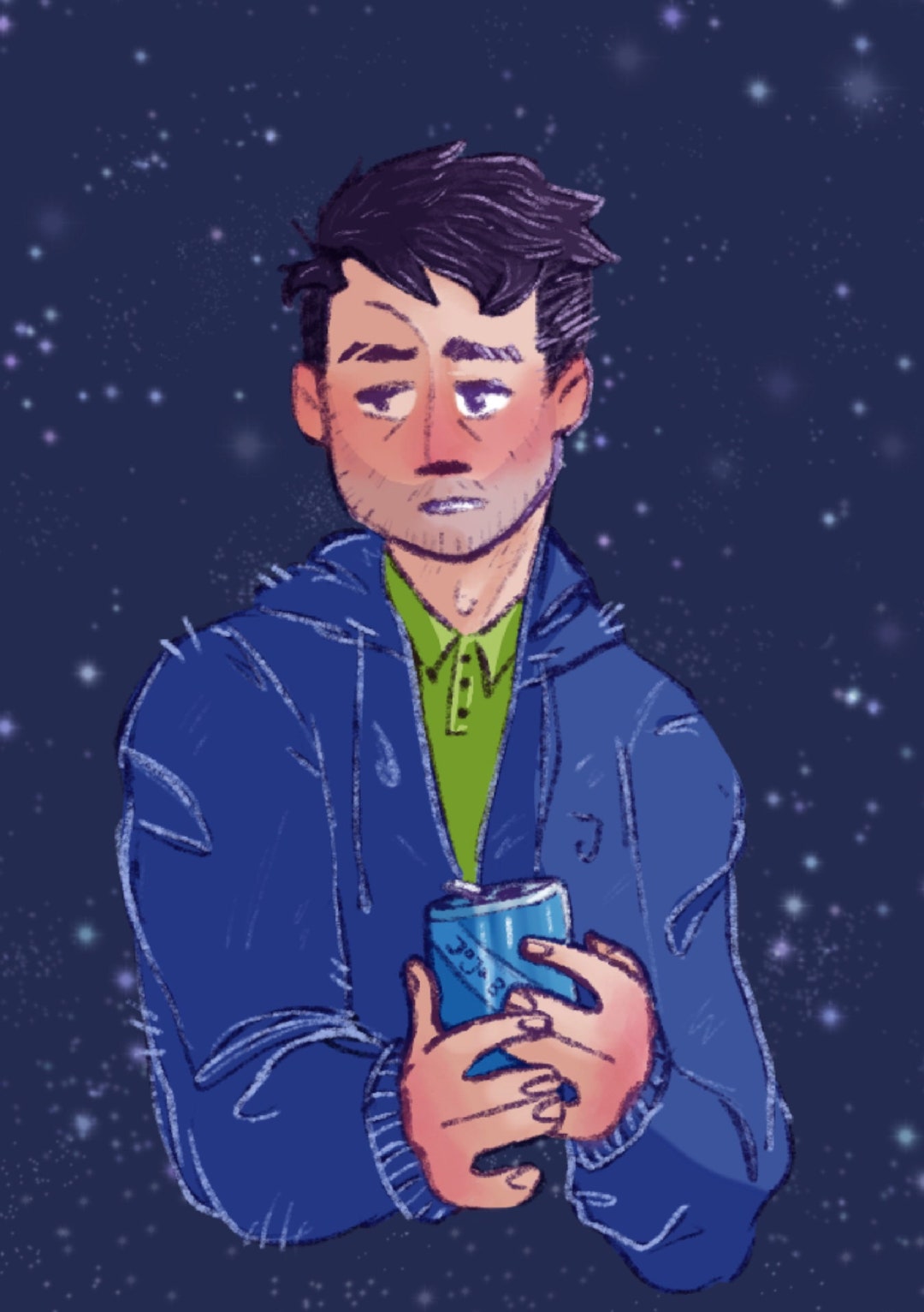 Shane - Stardew Valley Print - Etsy