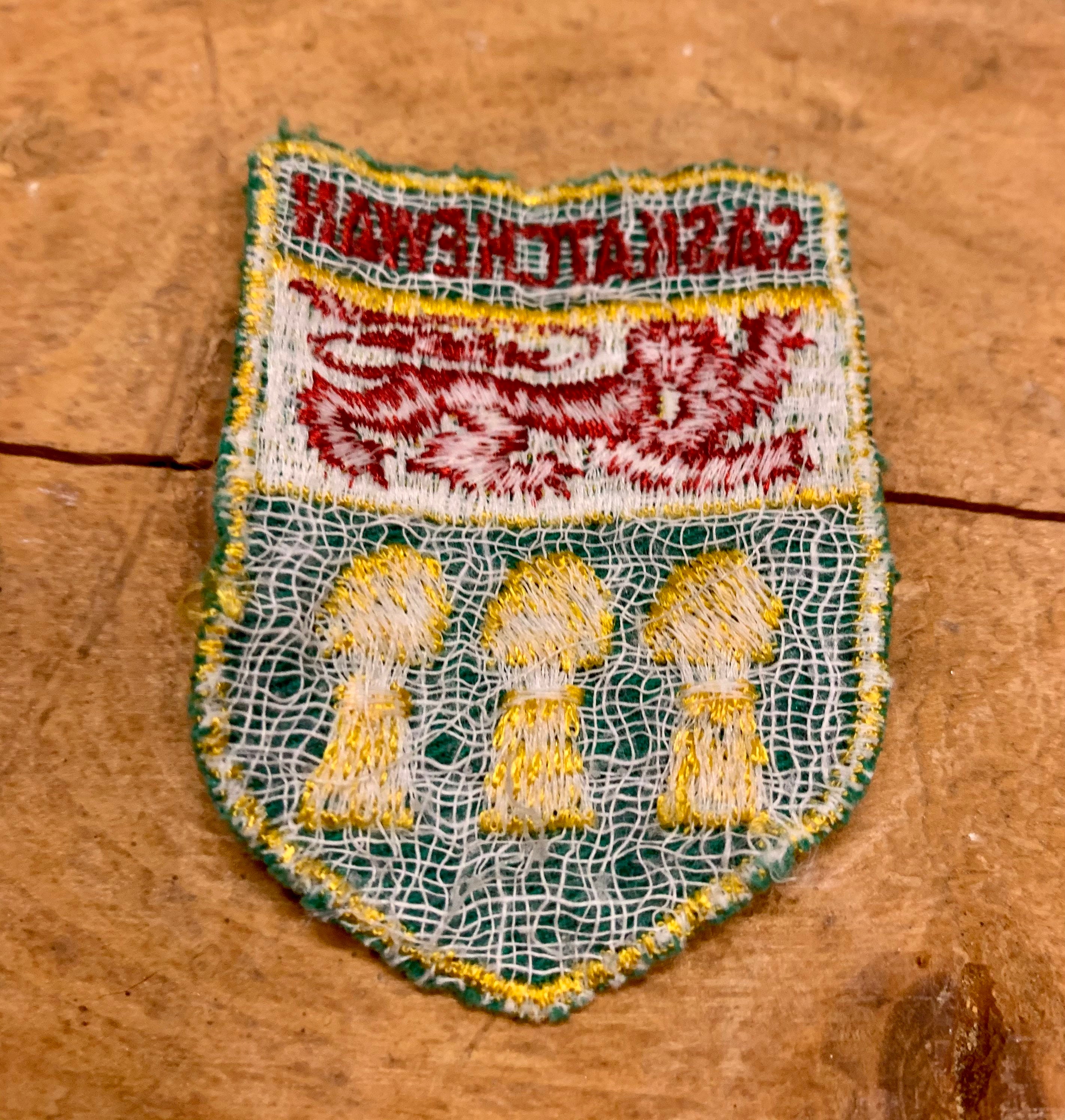 Vintage Saskatchewan Lion Crest Patch - Etsy
