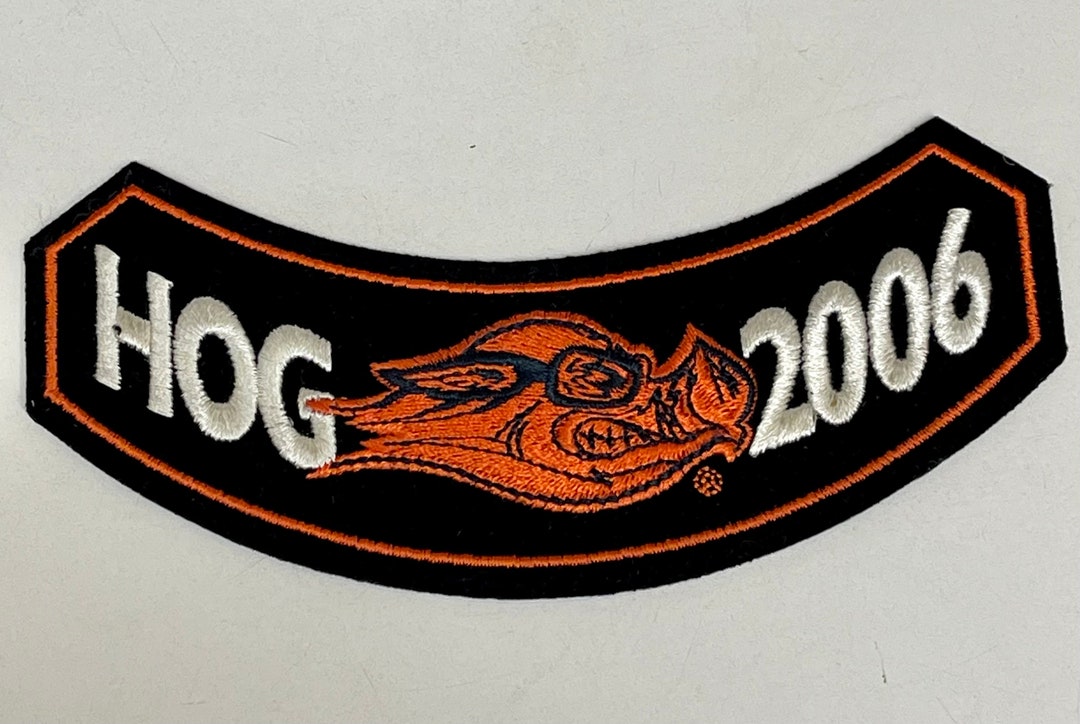Vintage Harley Owners Group Patch Harley Davidson Hog Patch - Etsy