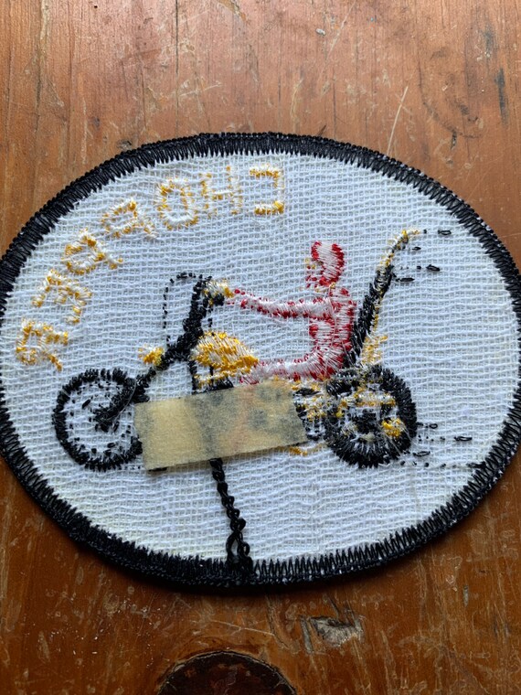 Vintage Harley Davidson Chopper Patch - Gem