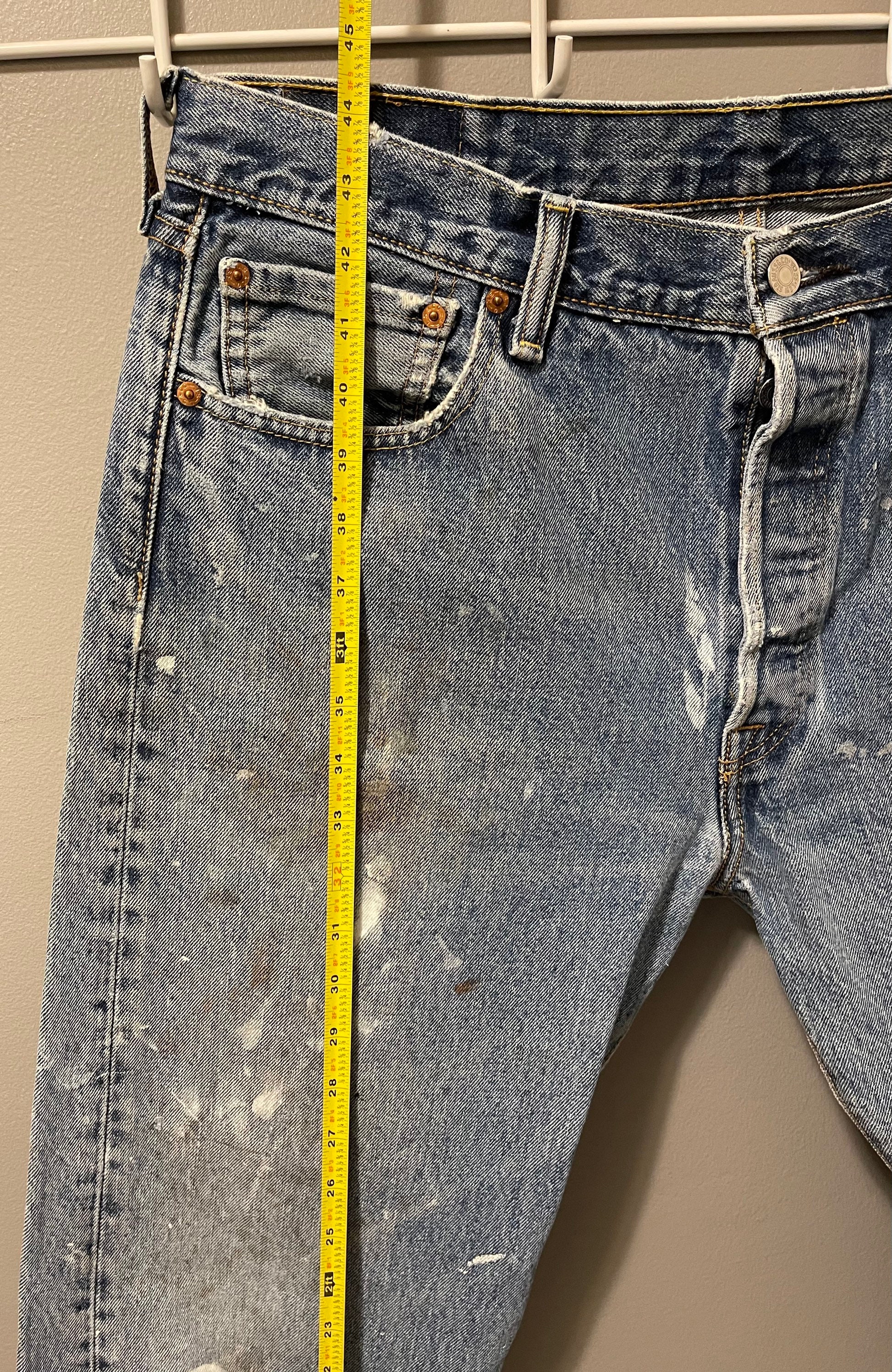 Vintage Levi’s 501 Punk Grunge Jeans - Etsy