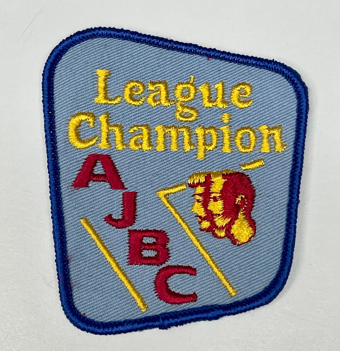 Vintage Bowling League AJBC Champion Patch - Etsy