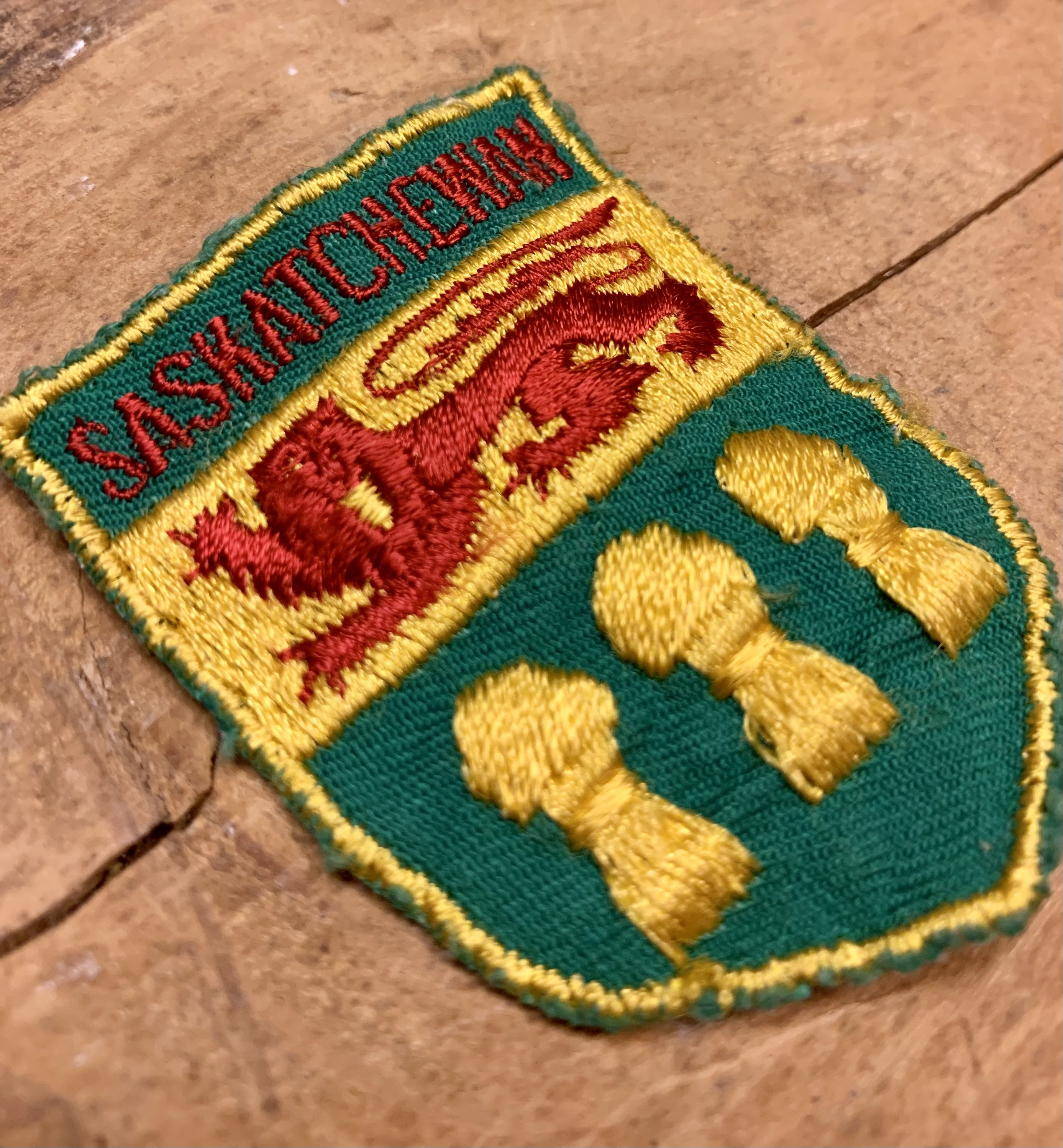 Vintage Saskatchewan Lion Crest Patch - Etsy Nederland