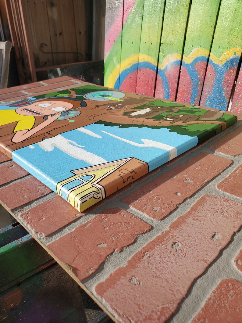 Code dolittle Hand Painted With Acrylics on a 16in X 20in Canvas Parody Art - Etsy