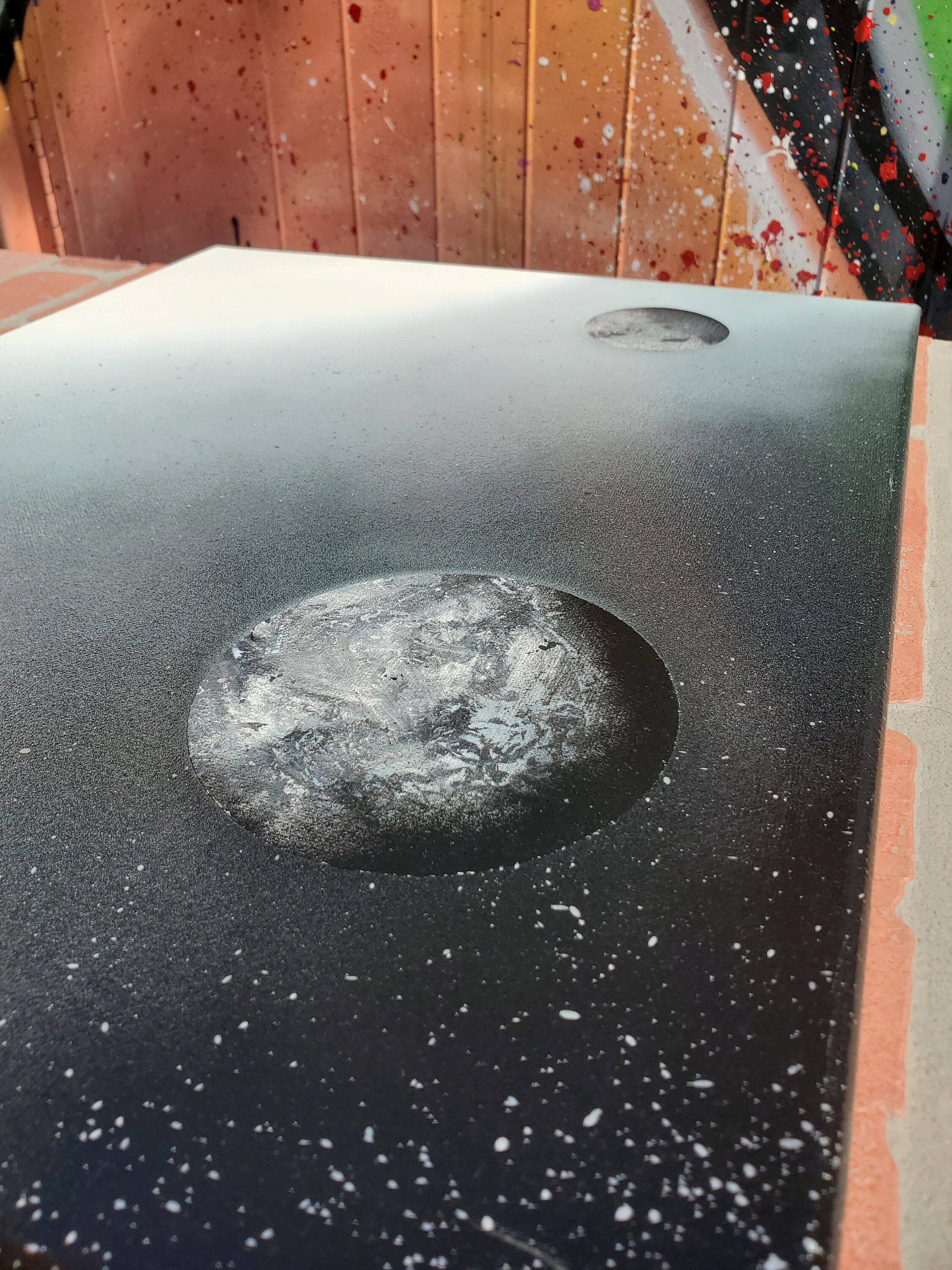 Faded Space 16in X 20in Canvas - Etsy