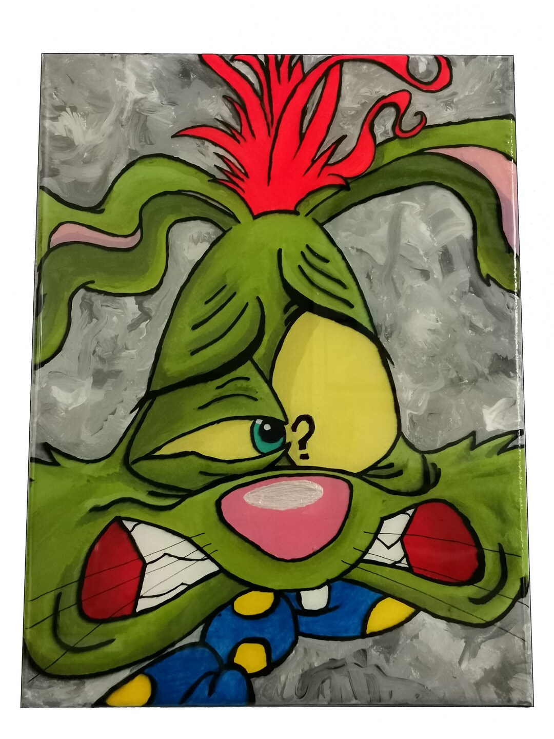 Roger Rabbit Trippy Glow Art - Etsy