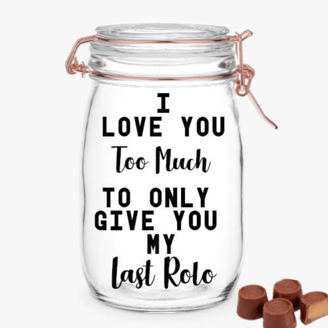 Last Rolo Label for Rolo Sweetie Jar Valentines Day Gift DIY | Etsy