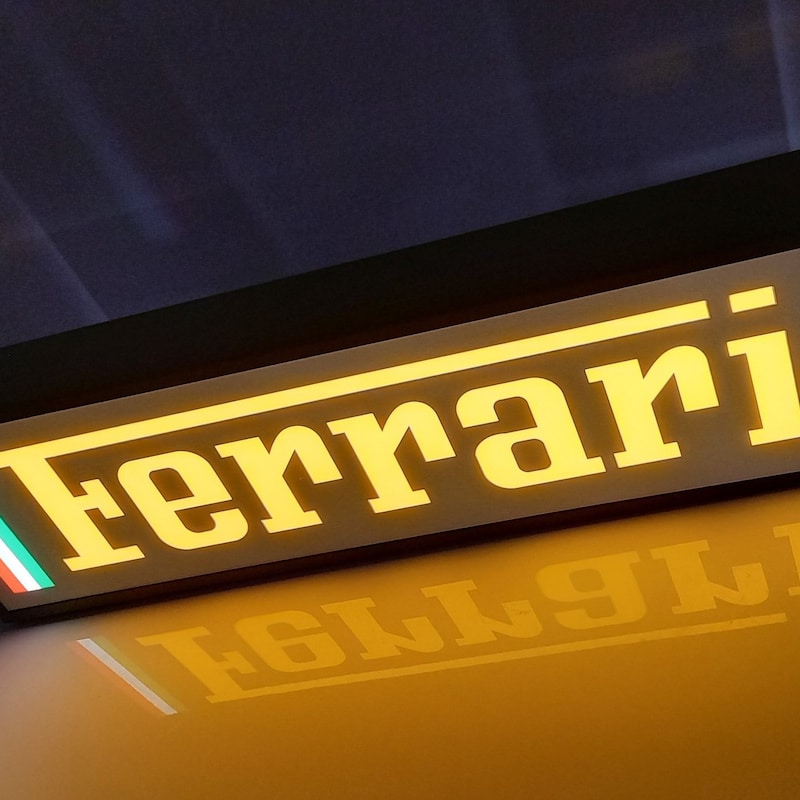 Ferrari Sign - Etsy