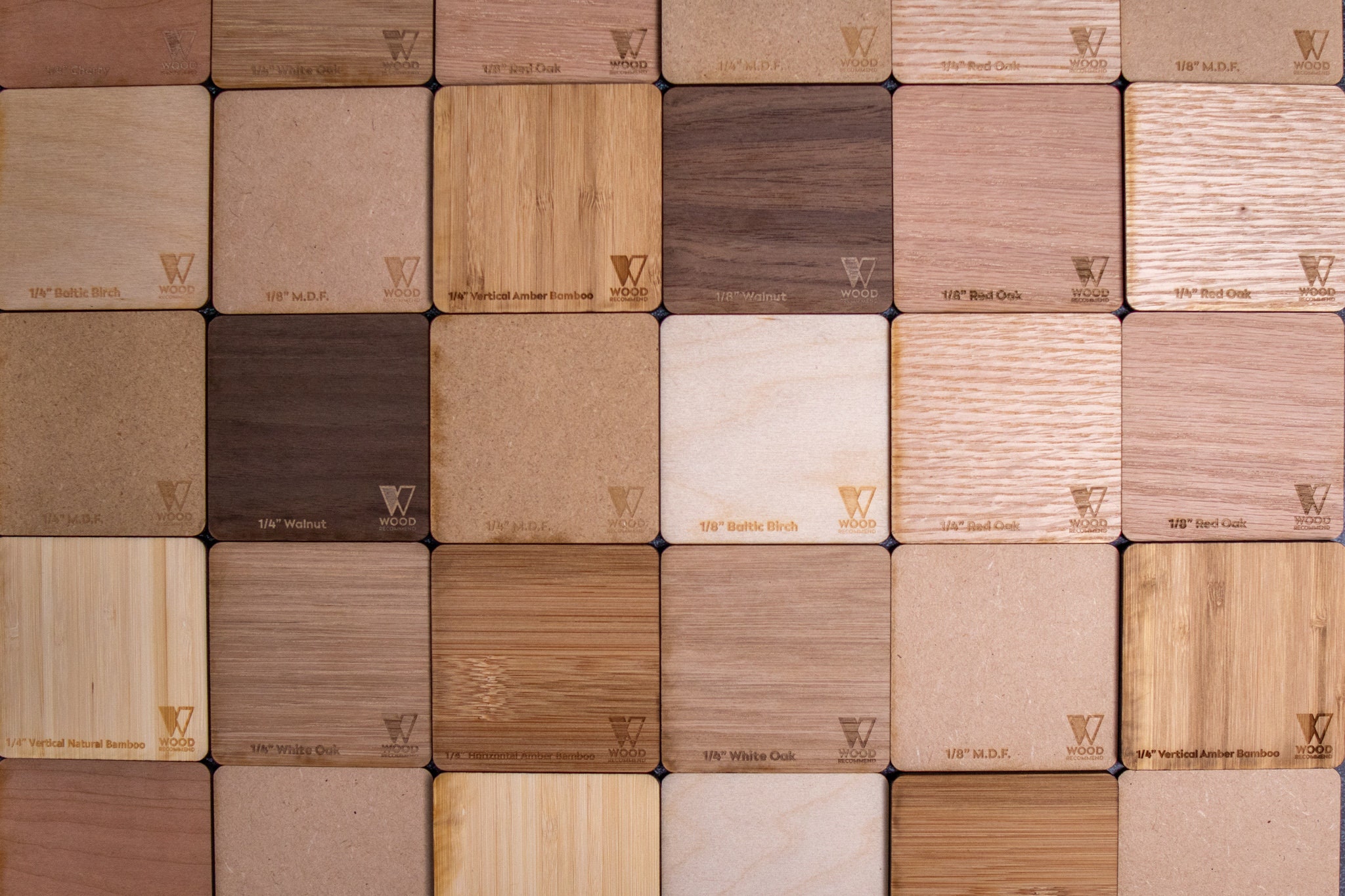 Walnut Plywood 1/4" 8.5"x11", 6mm Walnut, Glowforge Wood, CNC, Laser ...