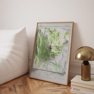 Devils Tower National Monument Topographic Map-wyoming 1969 Vintage ...