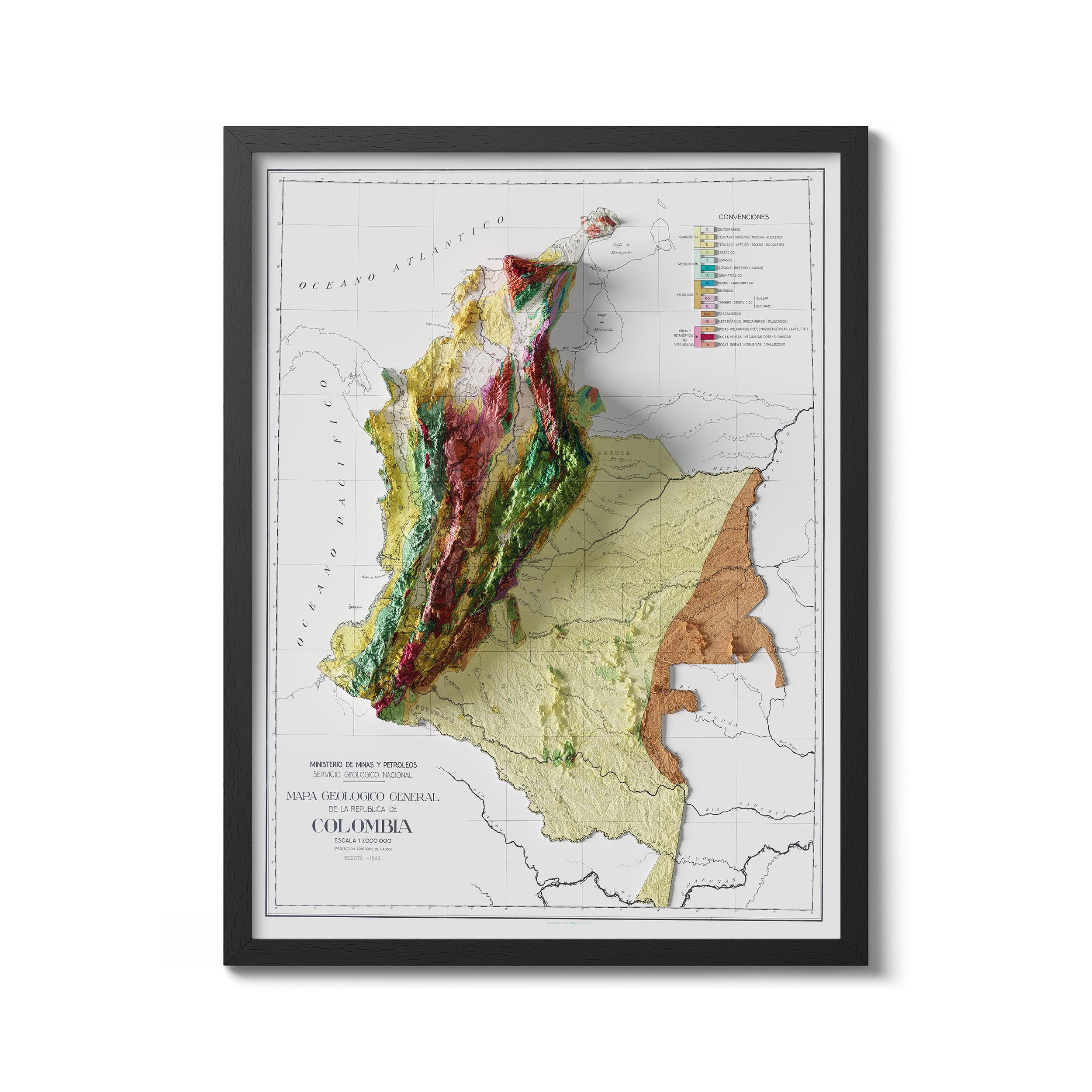 Mapa De Relieve De Acero Inoxidable C Map C MAP REVEAL Mapa Y065