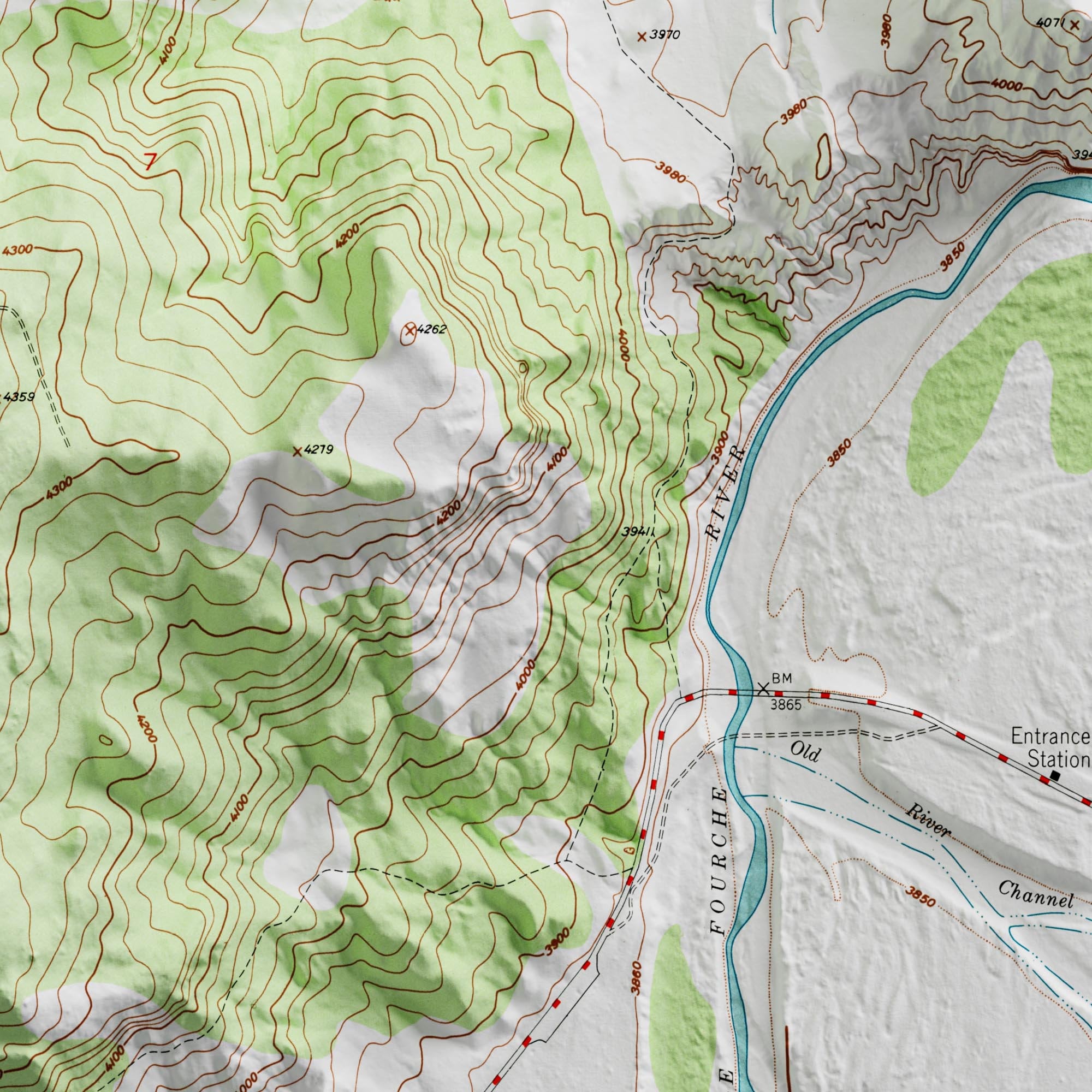 Devils Tower National Monument Topographic Map-wyoming 1969 - Etsy