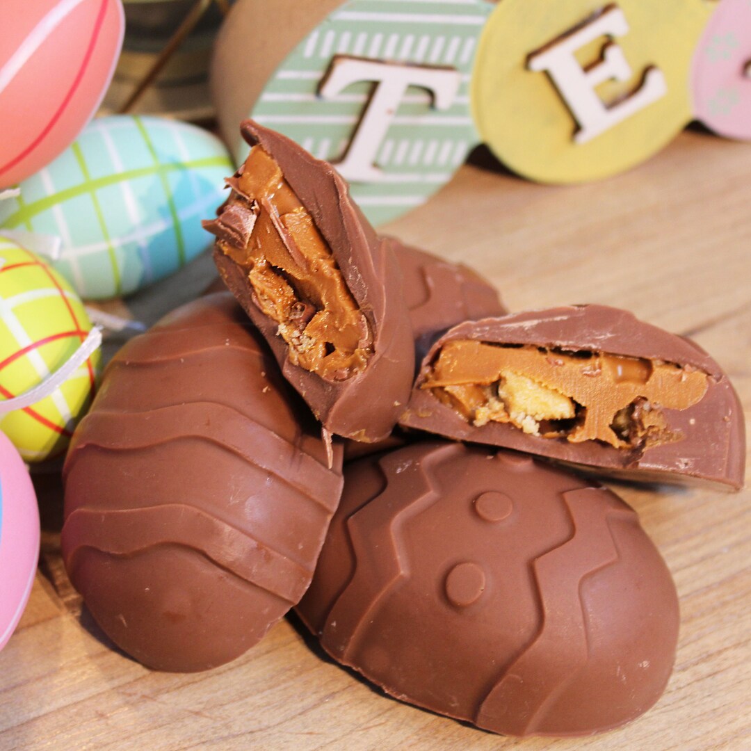 Pre-order Lotus Filled Easter Eggs. Stuffed With Lotus Biscoff ...