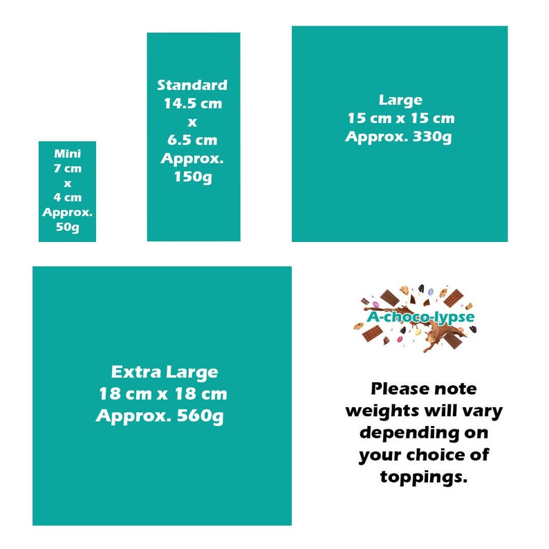 Chocolate Slab Bar Topped With Mint Aero. Handmade Chocolate. - Etsy UK