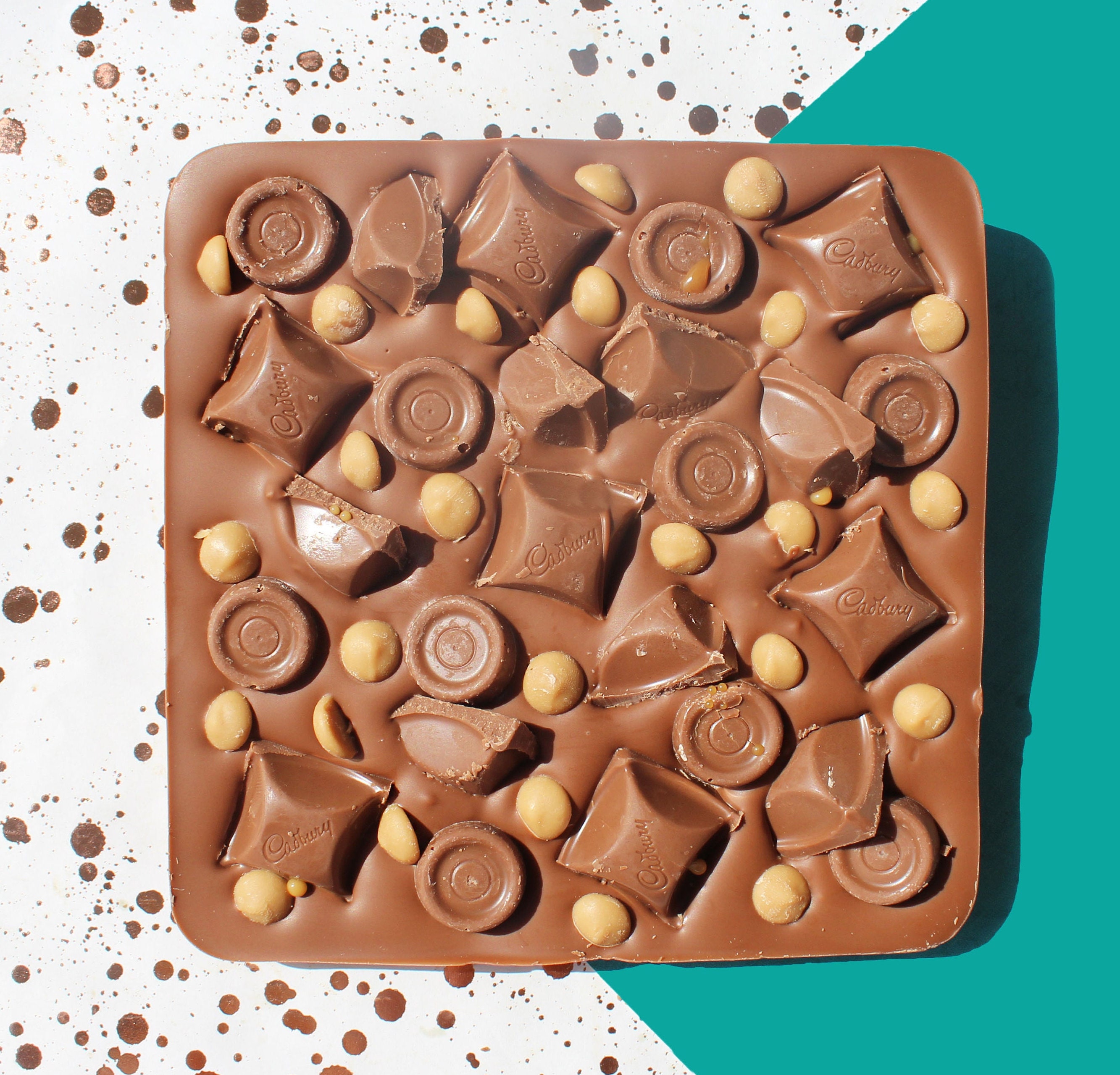 Caramel Belgian Chocolate Slab Bar. Rolo. Chocolate Gift. | Etsy