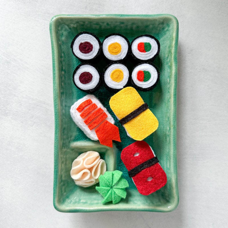 Felt Sushi Play Toys - Etsy