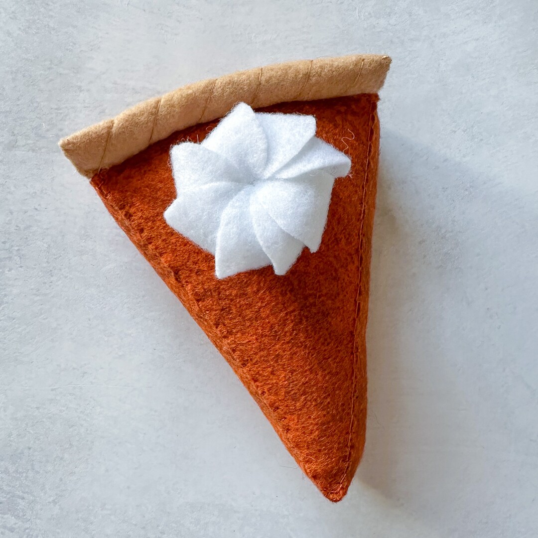 Felt Pies | Pumpkin Pie | Felt Pretend Food | Eco Friendly Pretend Food ...