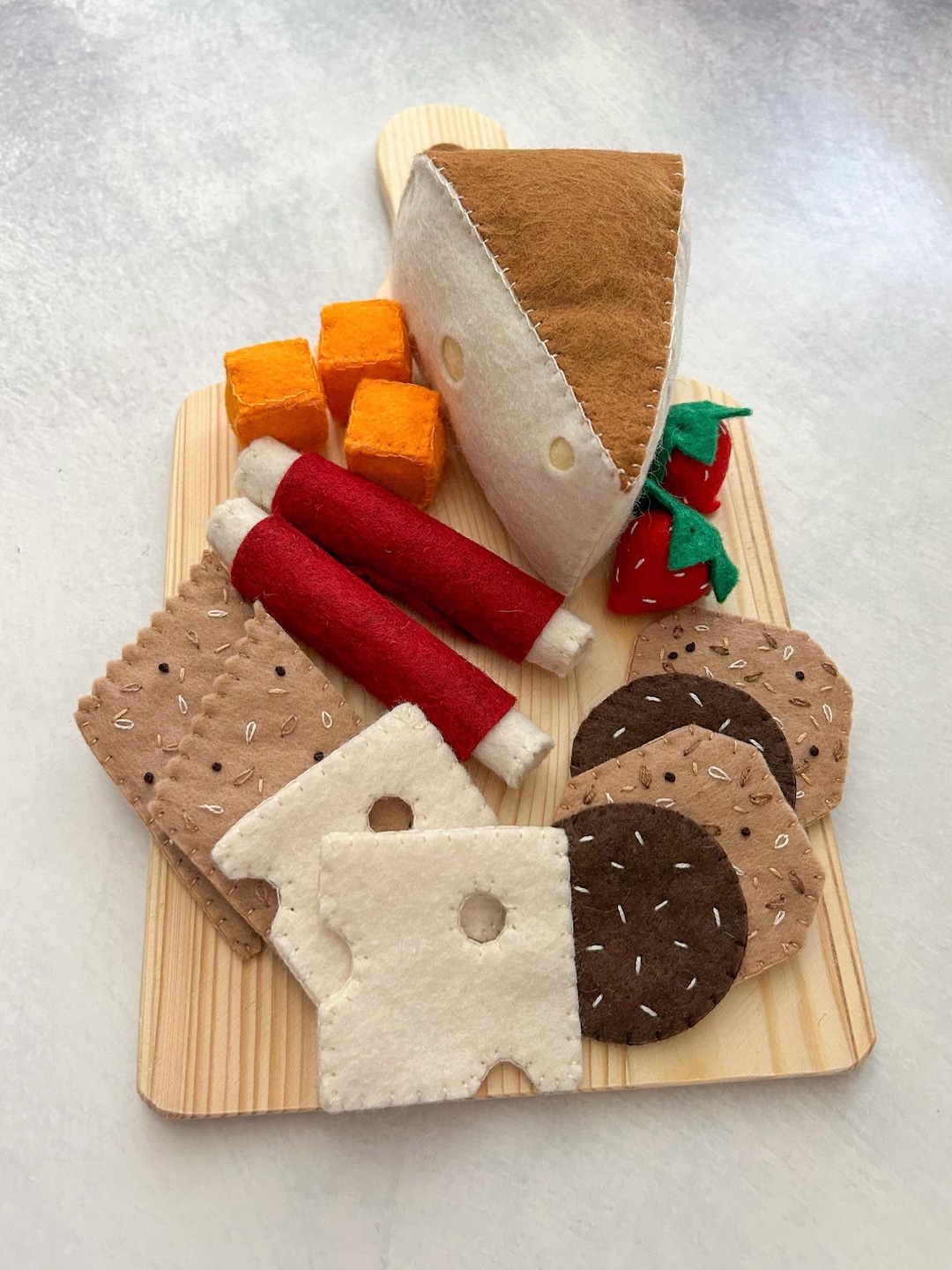 Felt Charcuterie Set | Pretend Play Food | Play Food | Kids Toy | Ready ...