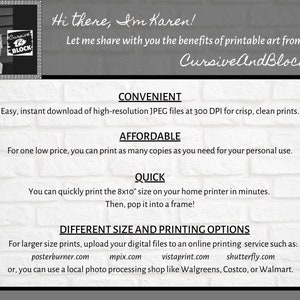 Cute Desk Accessory Small Printable Desk Decor Mini Art Print Desk ...