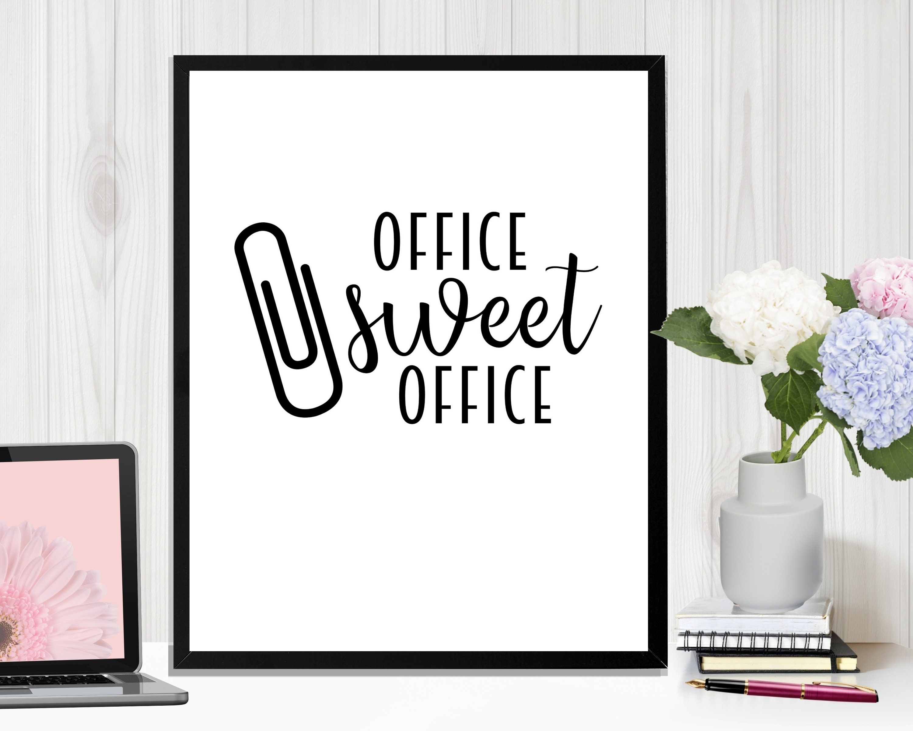 Desk Sign Download Office Sweet Office Printable Desk Decor for Women ...