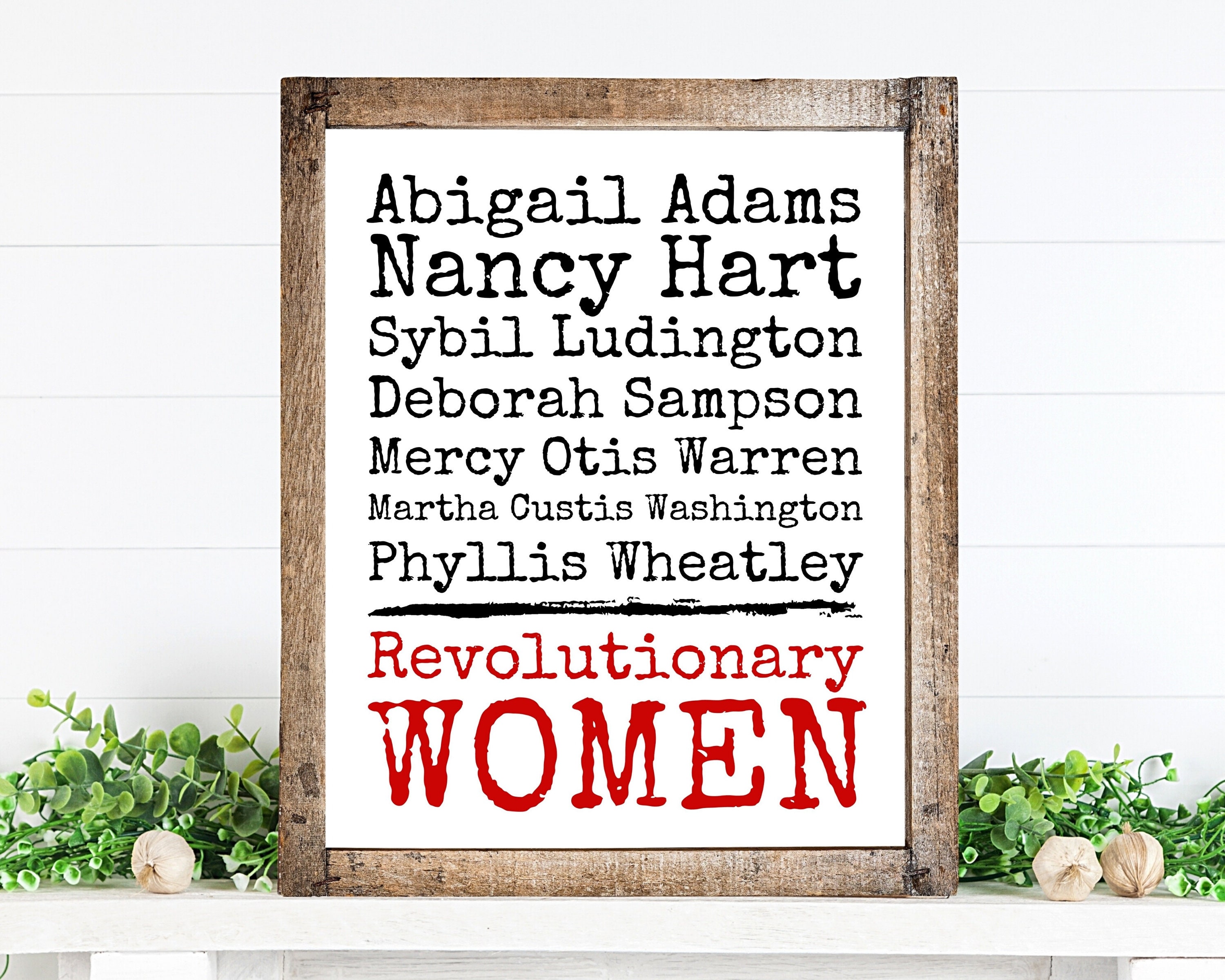 Revolutionary Women Feminism Poster, Colonial American Revolution ...