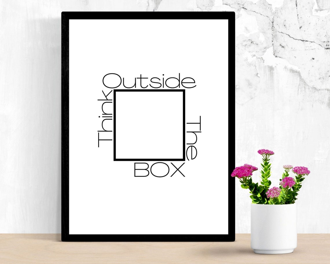 Downloadable Art Quote Print Word Poster Motivational Sign - Etsy