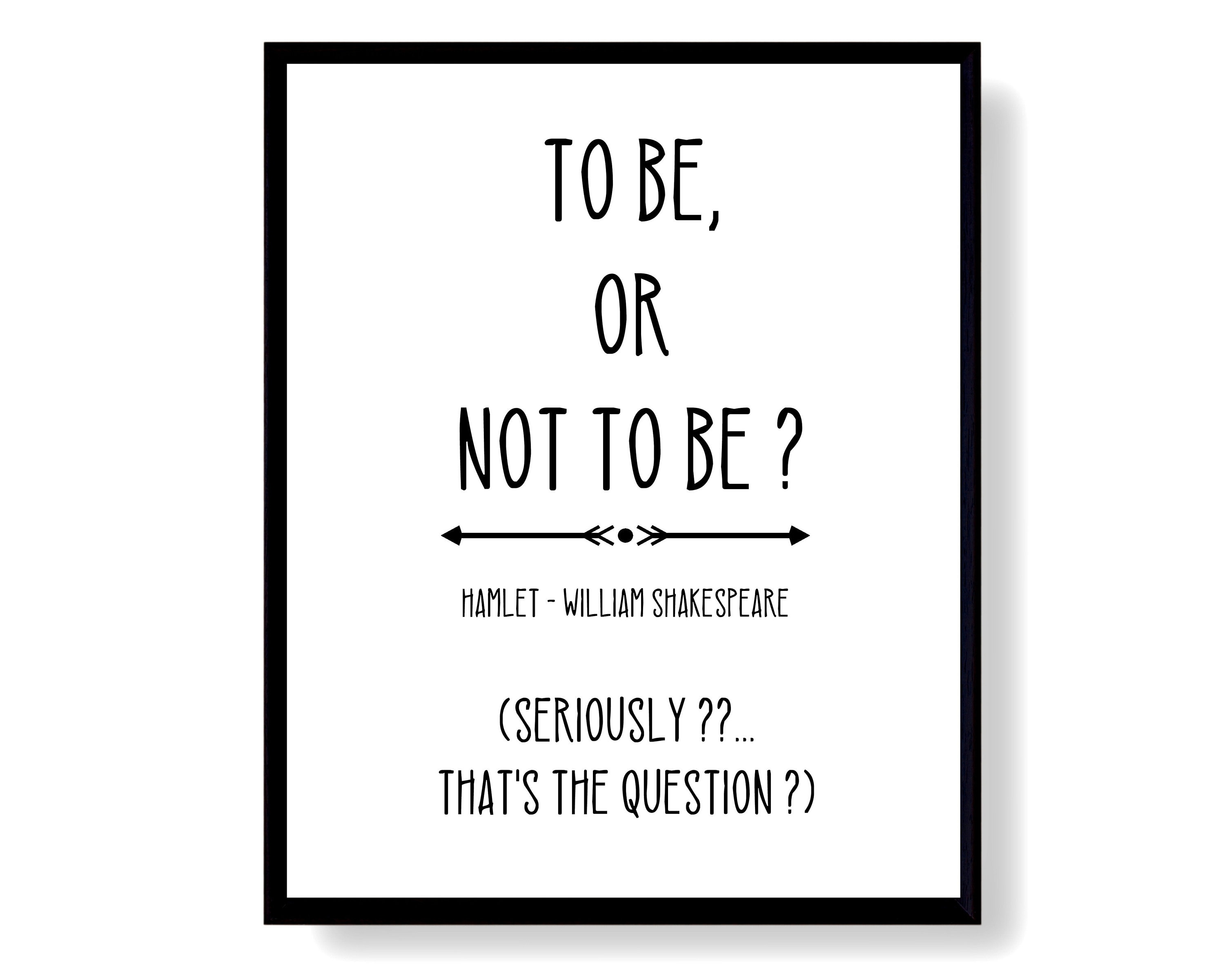 To Be Or Not To Be Funny
