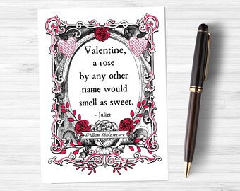Romeo Juliet Quote | Etsy