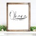 Ohana Sign Printable Word Art Family Minimalistic Poster - Etsy