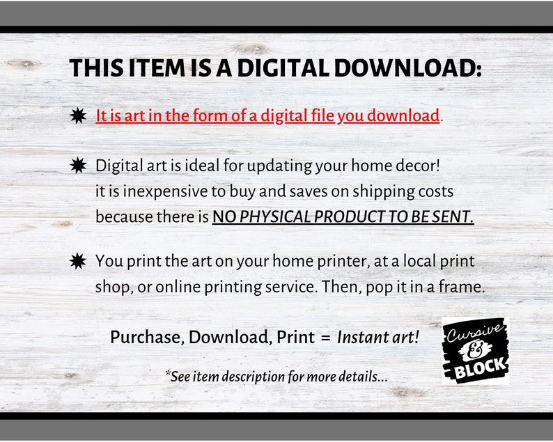 Cute Desk Accessory Small Printable Desk Decor Mini Art Print Desk ...