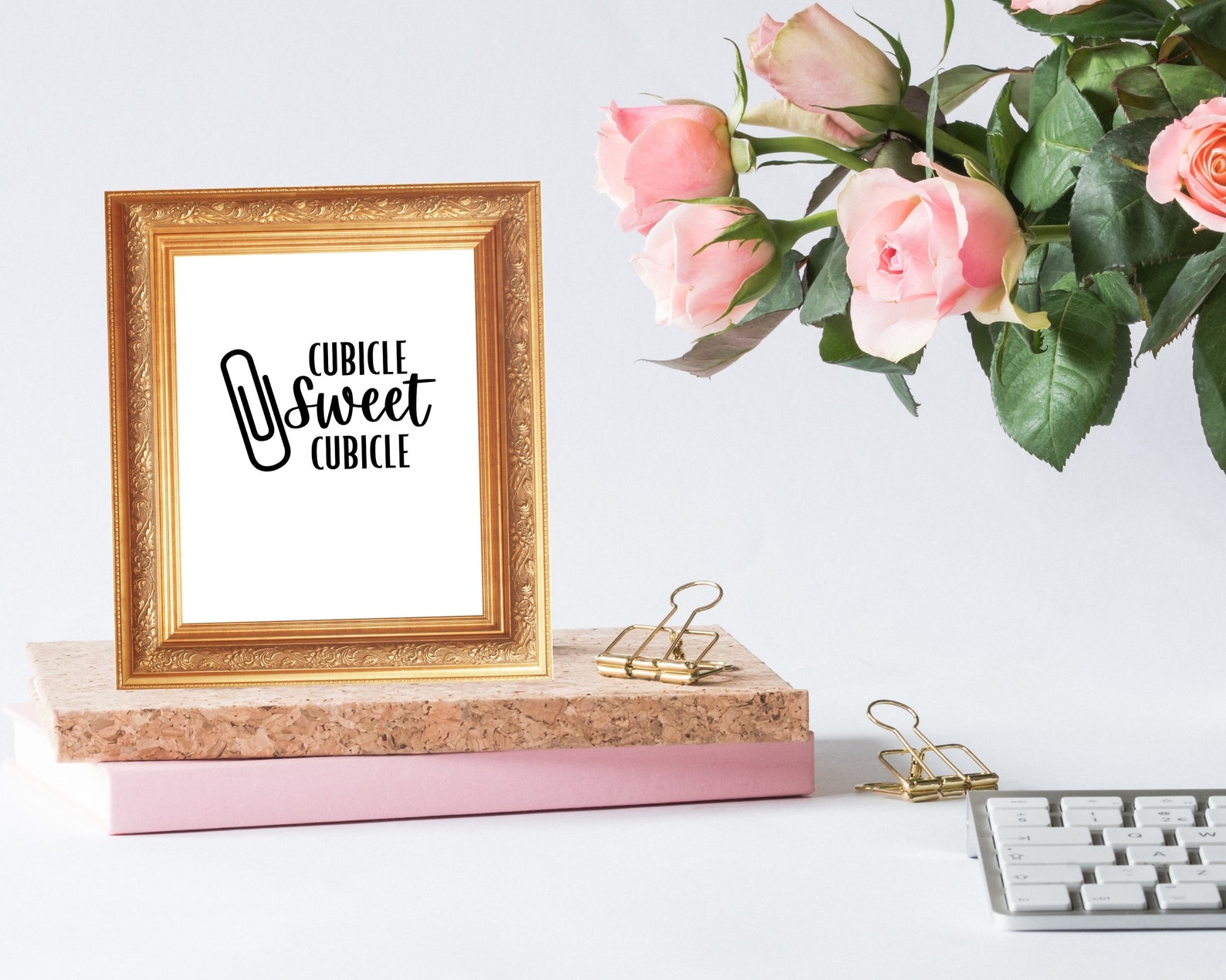 Mini Cubicle Sign Cute Cubicle Decor for Women Small Desk Sign ...