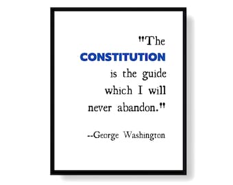 Constitution Printable Wall Art - Etsy