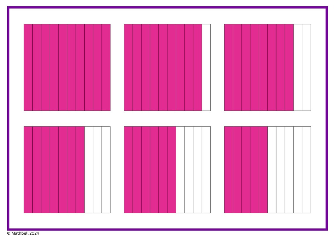 Decimal Tools Tenths and Hundredths Grids, Base-ten Blocks, & Place ...